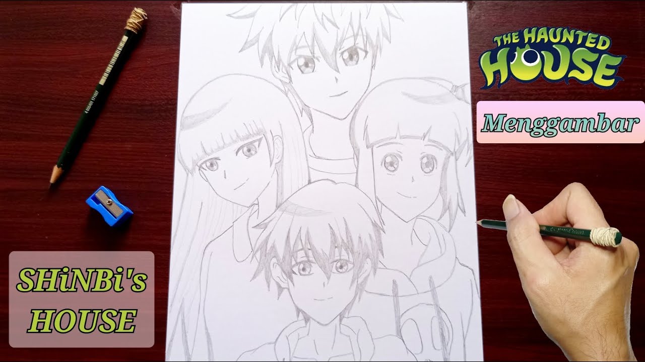 Shinbi's House | Menggambar Sketsa | Drawing - YouTube
