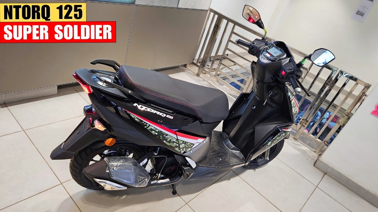 TVS NTORQ 125 New Model 2025 Review - On Road Price & Colors | Mileage ...
