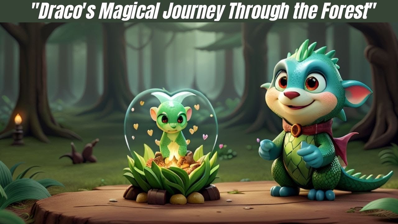 "Draco's Magical Journey Through the Forest"_albatross village_kids ...