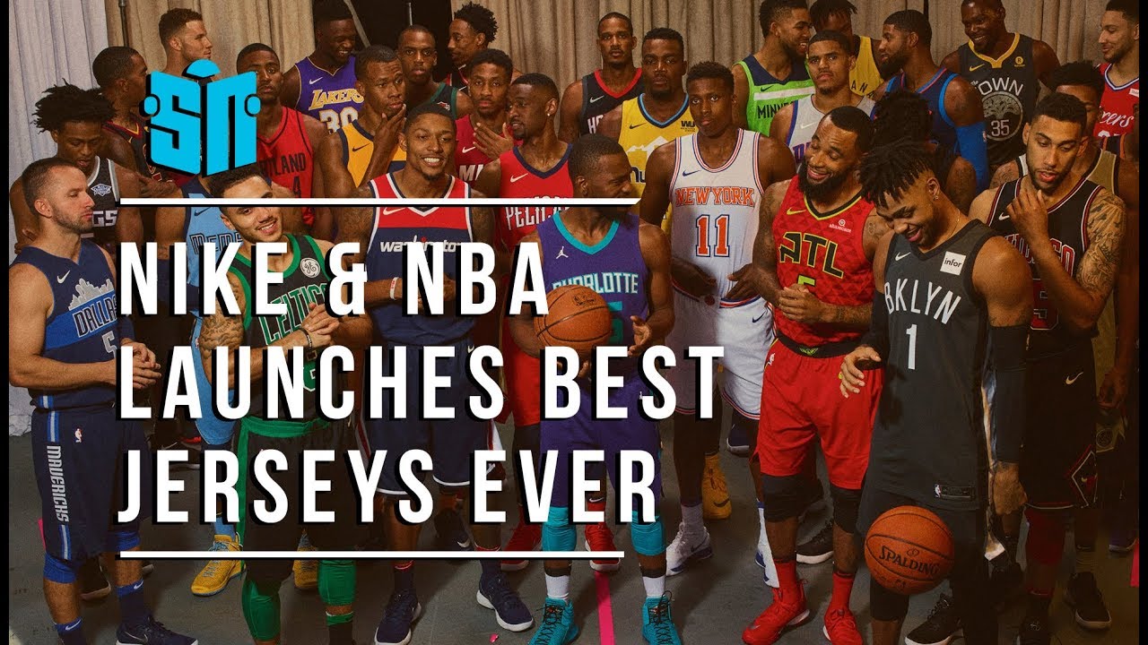 Nike & NBA Launches The Best Jerseys Ever - YouTube