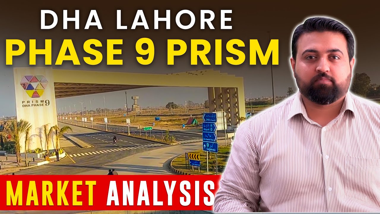 Phase 9 Prism DHA Lahore Market Analysis 2023 - YouTube
