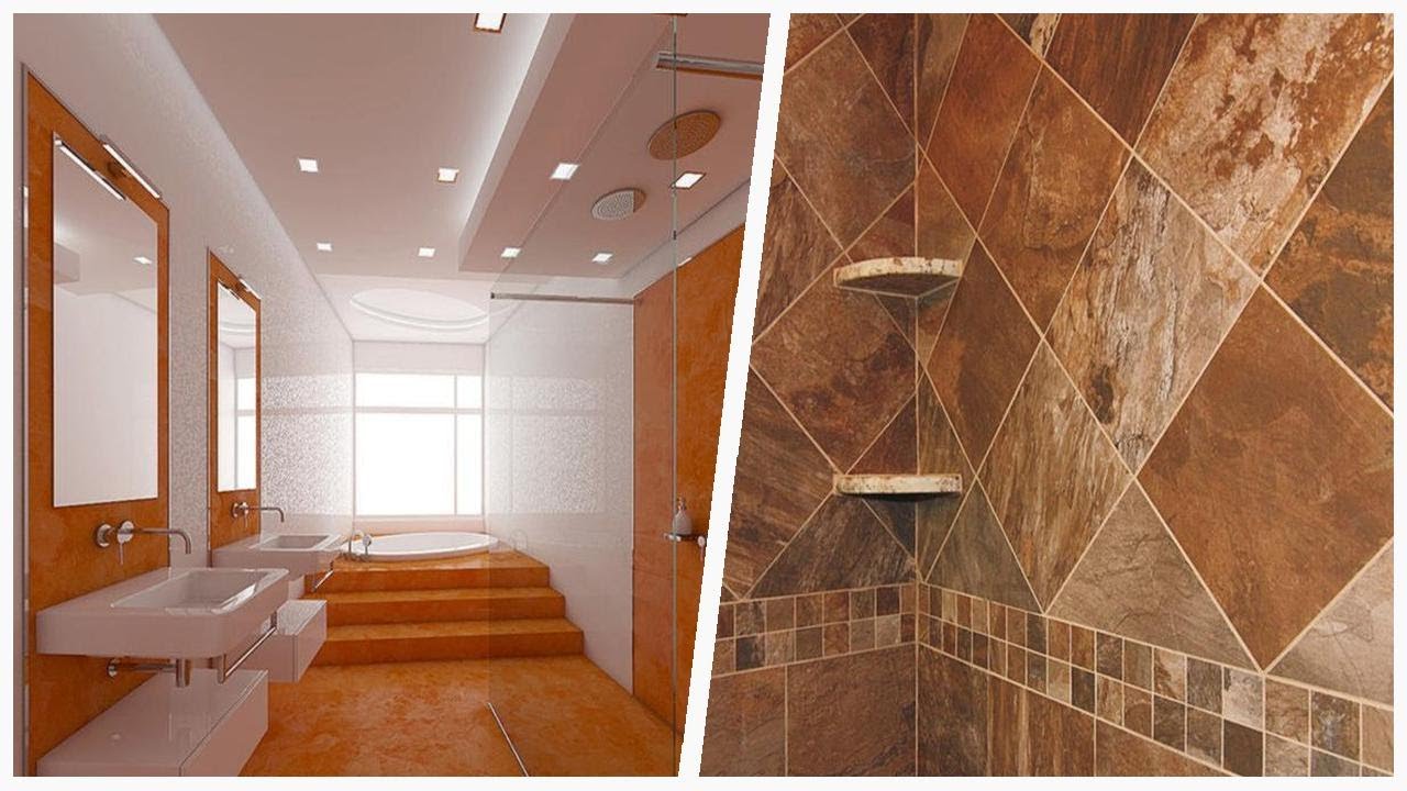 75 Bathroom With A Wall-mount Sink Design Ideas You'll Love 🌈 - YouTube
