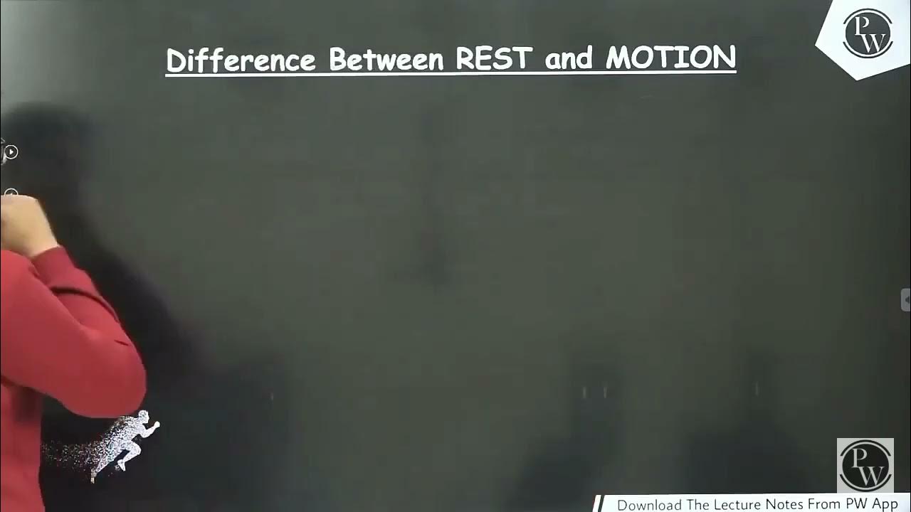 Difference between rest and motion in one short - YouTube