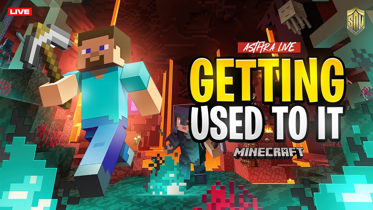 MINECRAFT LIVE : BUILDING A BASE...!!! - YouTube