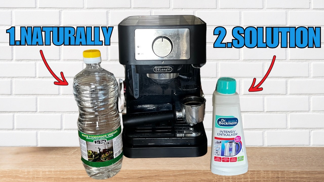 2 Methods to Clean Your DeLonghi Espresso Machine: Naturally or ...