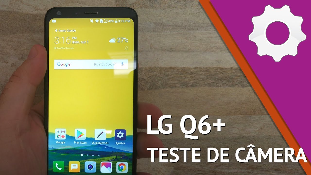 LG Q6+ - Teste de câmera - YouTube