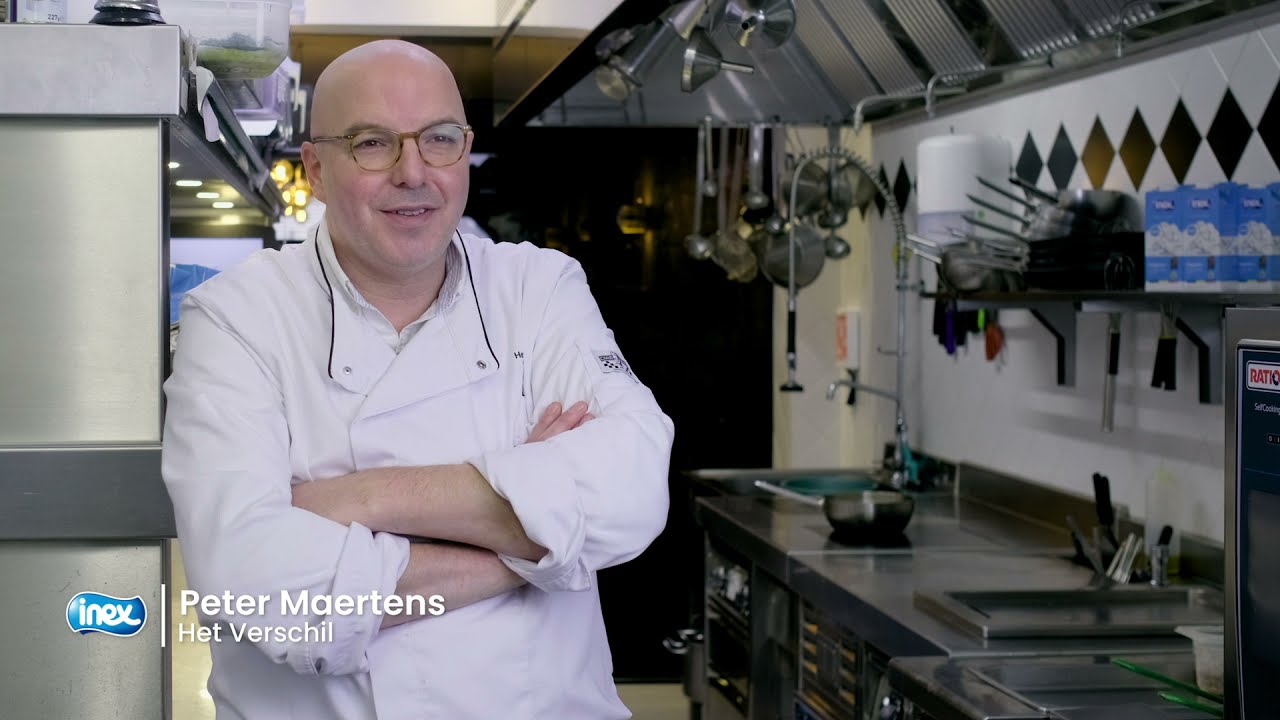 Chef Peter Maertens en Inex room - YouTube