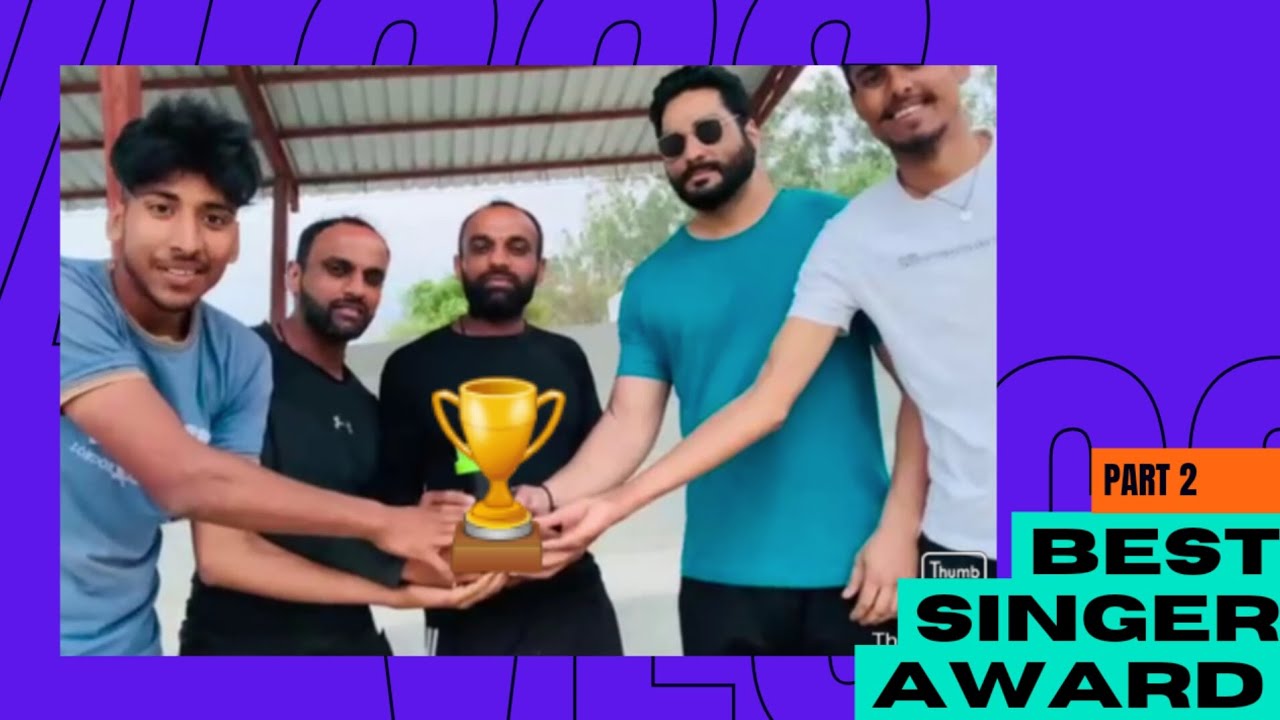 Singer Ji Nu Dita Giya Best Singer Da Award | Babu Salalia | Gopi ...