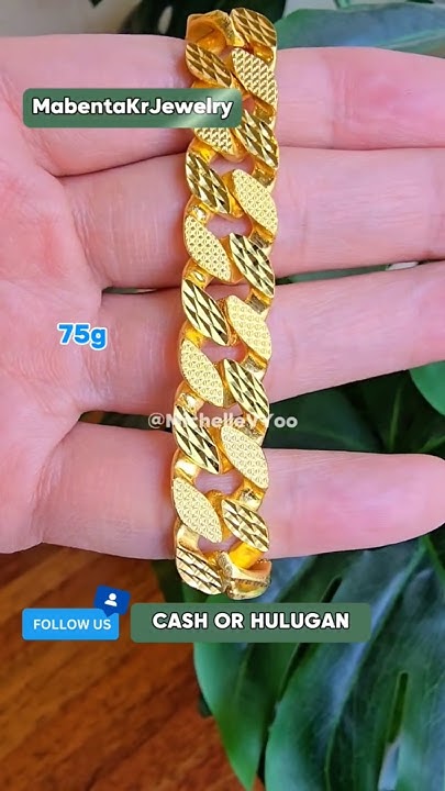 SPECIAL BRACELET 75g | 24k Korean Gold - YouTube