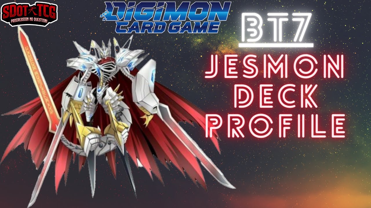 BT7 Jesmon Deck Profile | Digimon TCG - YouTube