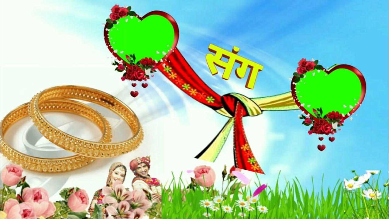 Wedding Effects Frame with Green Screen 2019 - YouTube