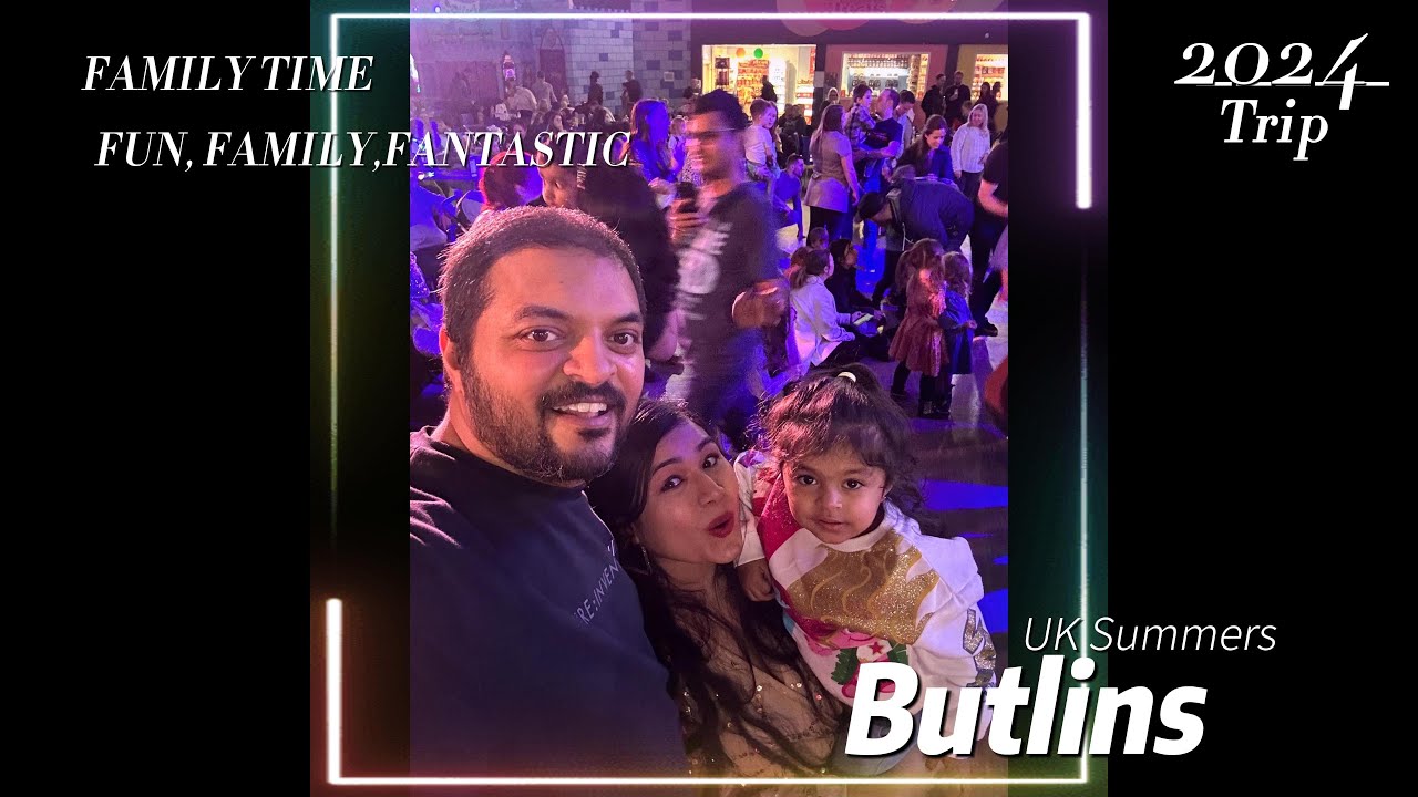 Family Trip to Butlins seaside park 2k24, live shows, play arena, kids ...