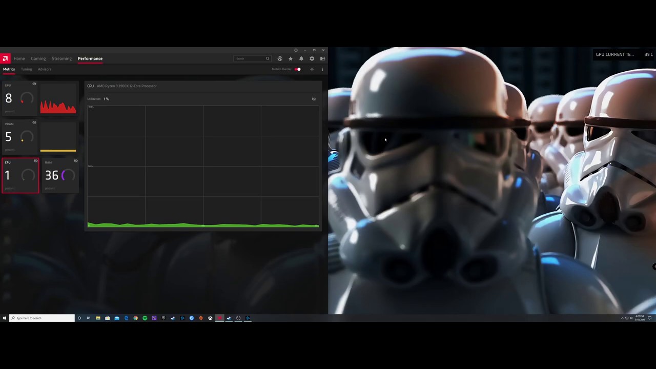 AMD Radeon Adrenaline Overlay Metrics Management and FPS - YouTube