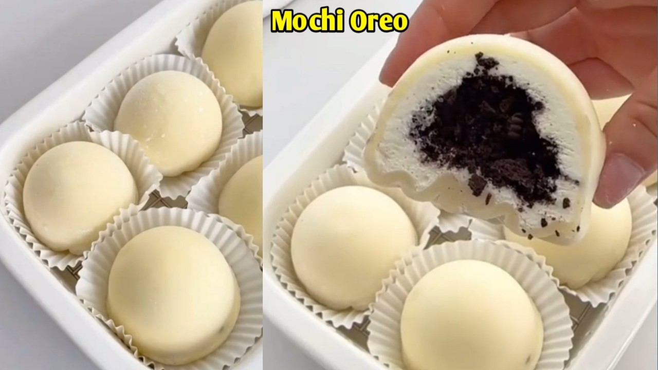 Mochi Oreo tepung ketan_ Mochi Kenyal jepang Ide Bisnis Kekinian - YouTube