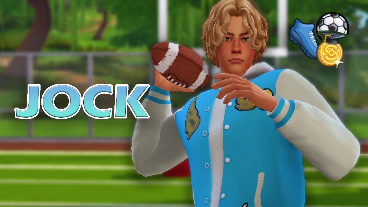 JOCK || The Sims 4 || Highschool Create a Sim || - YouTube
