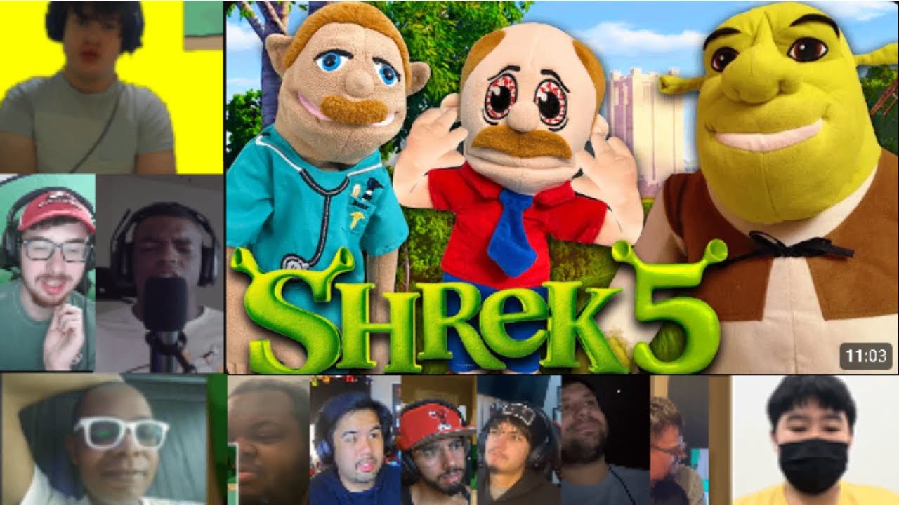 SML Movie Shrek 5 : Reaction Mashup - YouTube