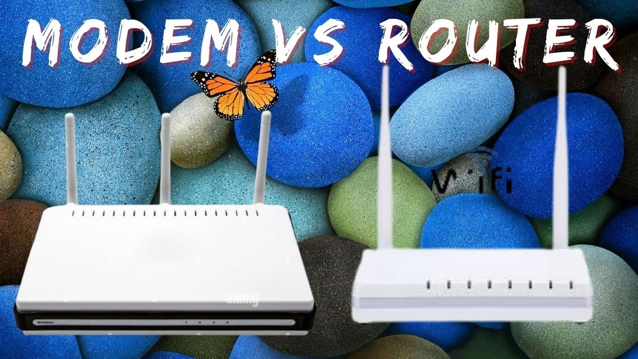 Modem Vs Router - YouTube