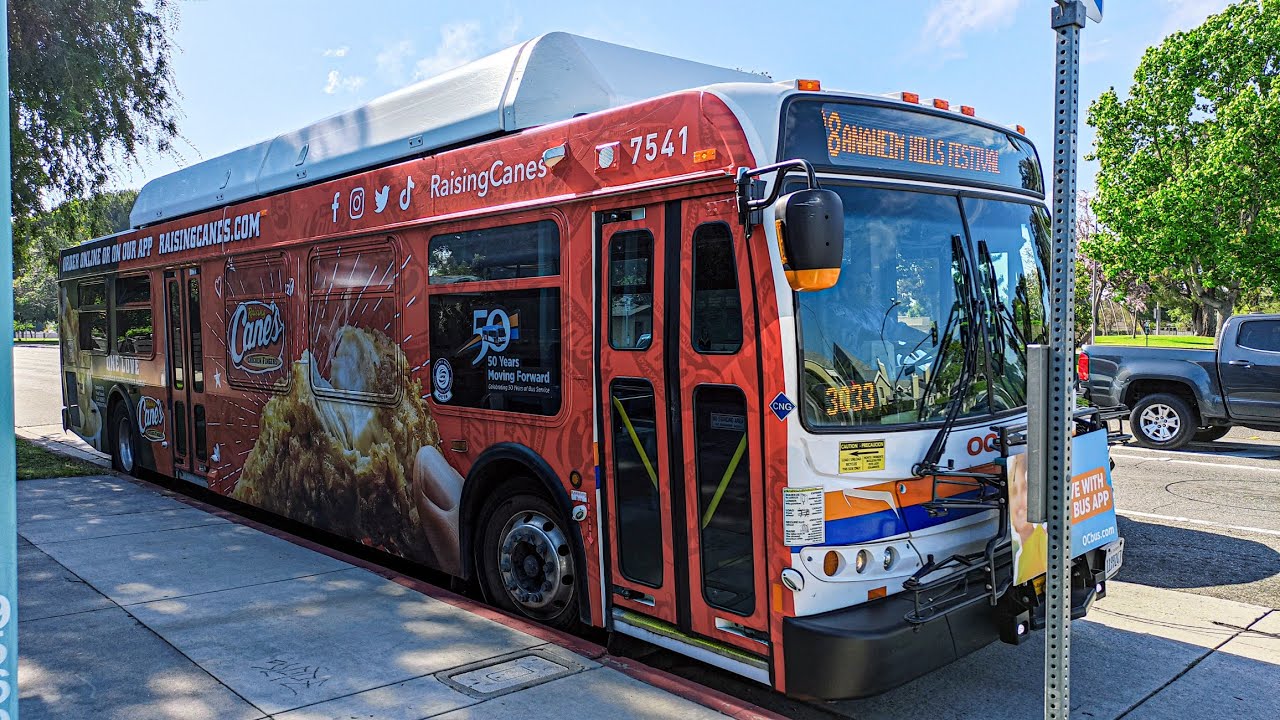 OCTA 2008 New Flyer C40LFR #7541 - YouTube