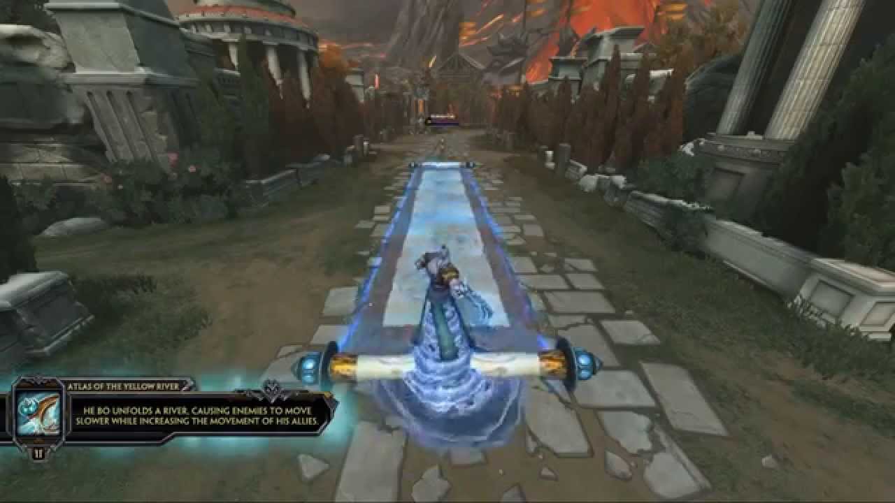 SMITE God Reveal He Bo, God of the Yellow River - YouTube