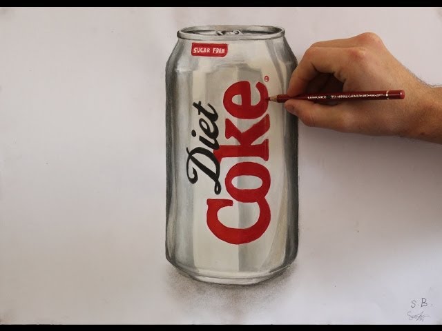 Coke Can Drawing