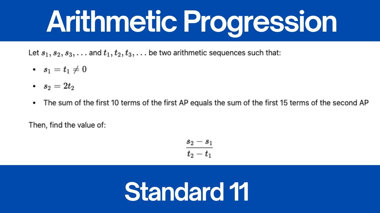 Let s1,s2,s3,… and t1,t2,t3,… be two arithmetic sequences such that s1 ...