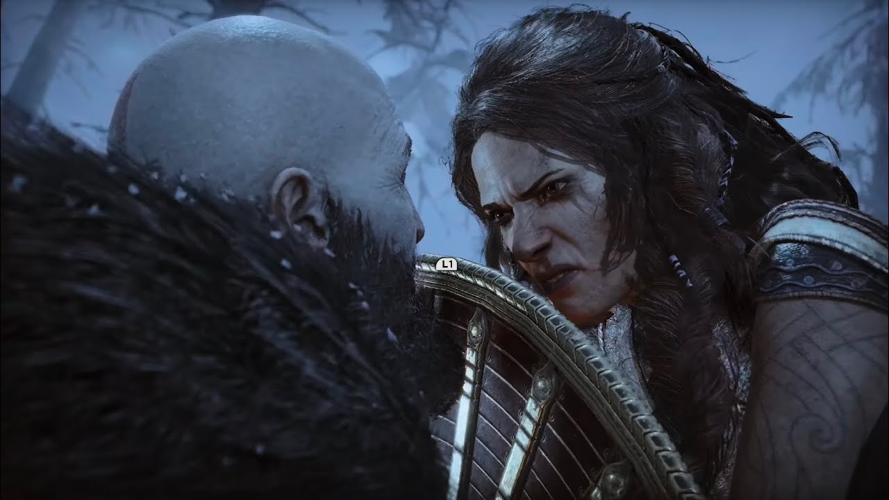 God of War Ragnarok PS5 Intro- EPIC FREYA BOSS FIGHT[4K 60fps] - YouTube
