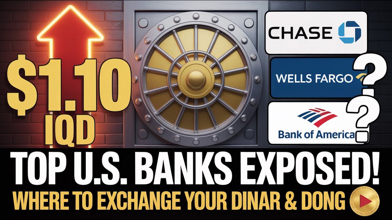 🏦 Top U.S. Banks Revealed for Dinar & Dong Exchange Are YOU Choosing ...