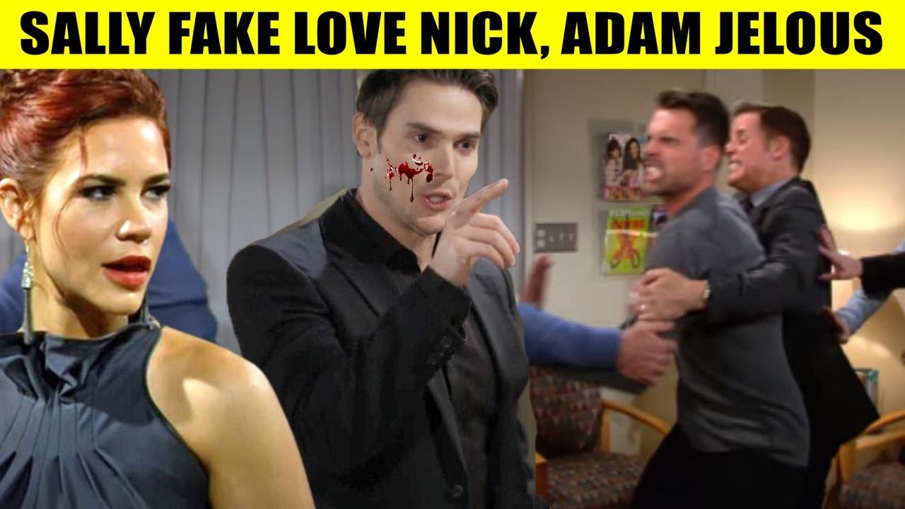CBS Young And The Restless Spoilers Sally pretends to love Nick to make ...