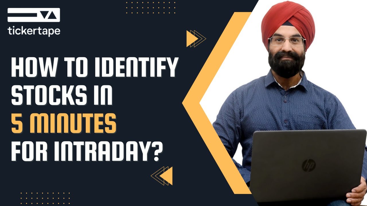 How to Identify Stocks in 5 Minutes For Intraday? - YouTube