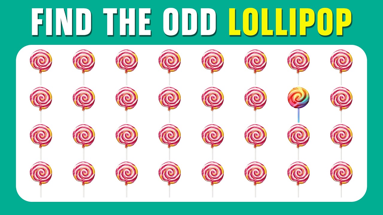 Find the ODD One Out - Sweets Edition 🍩🍬🍭 |40 Tasty Levels | Easy ...