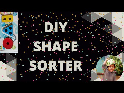 DIY Shape sorter | trending | Cardboard| Easy - YouTube