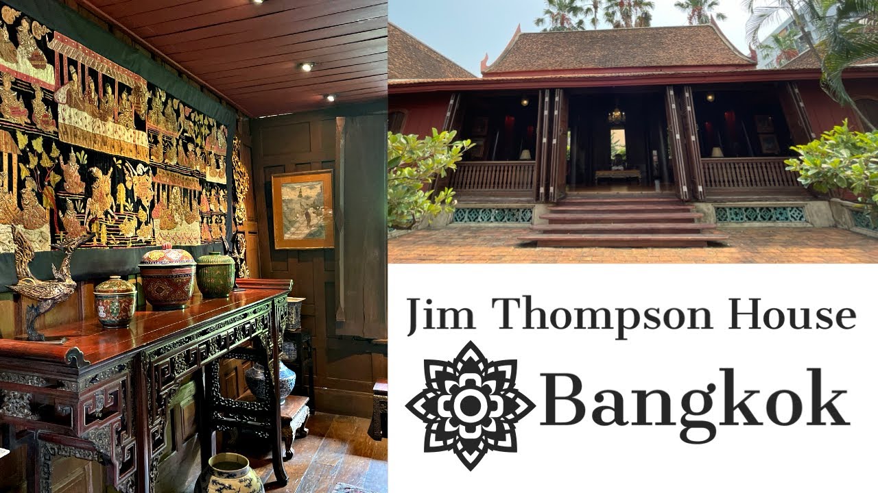 Jim Thompson House and Museum - YouTube