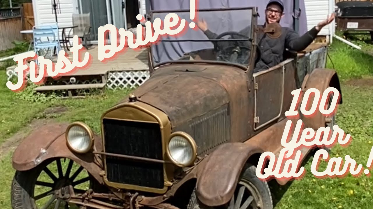 First Drive In My 100 Year Old Car! - YouTube