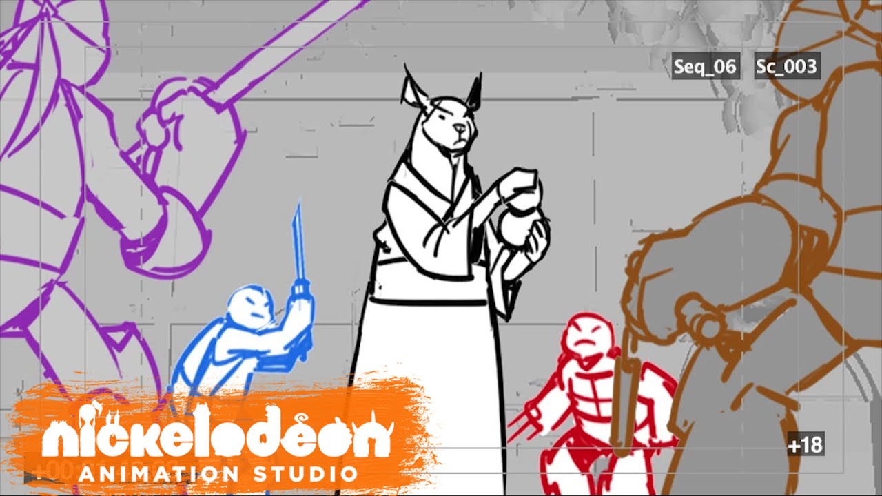 Team Training Animatic | Teenage Mutant Ninja Turtles | Nick Animation ...
