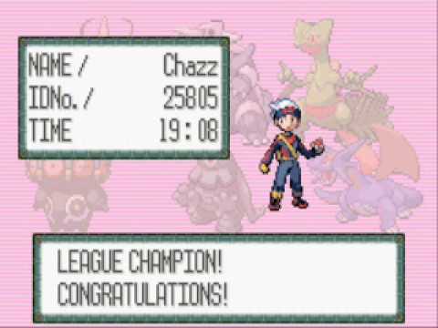 Pokemon Ruby Walkthrough Part 64 - The End - YouTube