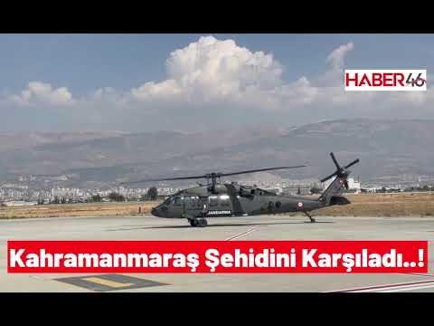 Kahramanmaraşlı Şehidin Naaşı Memleketinde Karşılandı!