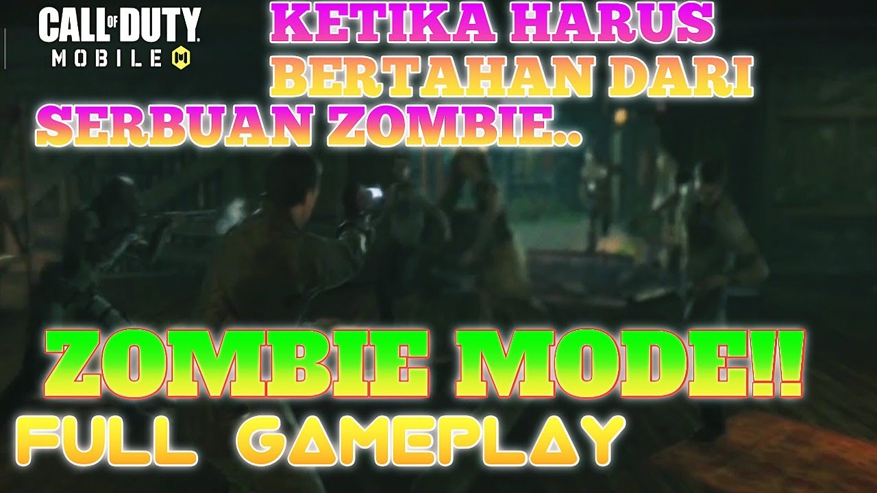 ZOMBIE MODE!! COD MOBILE - FULL GAMEPLAY - YouTube
