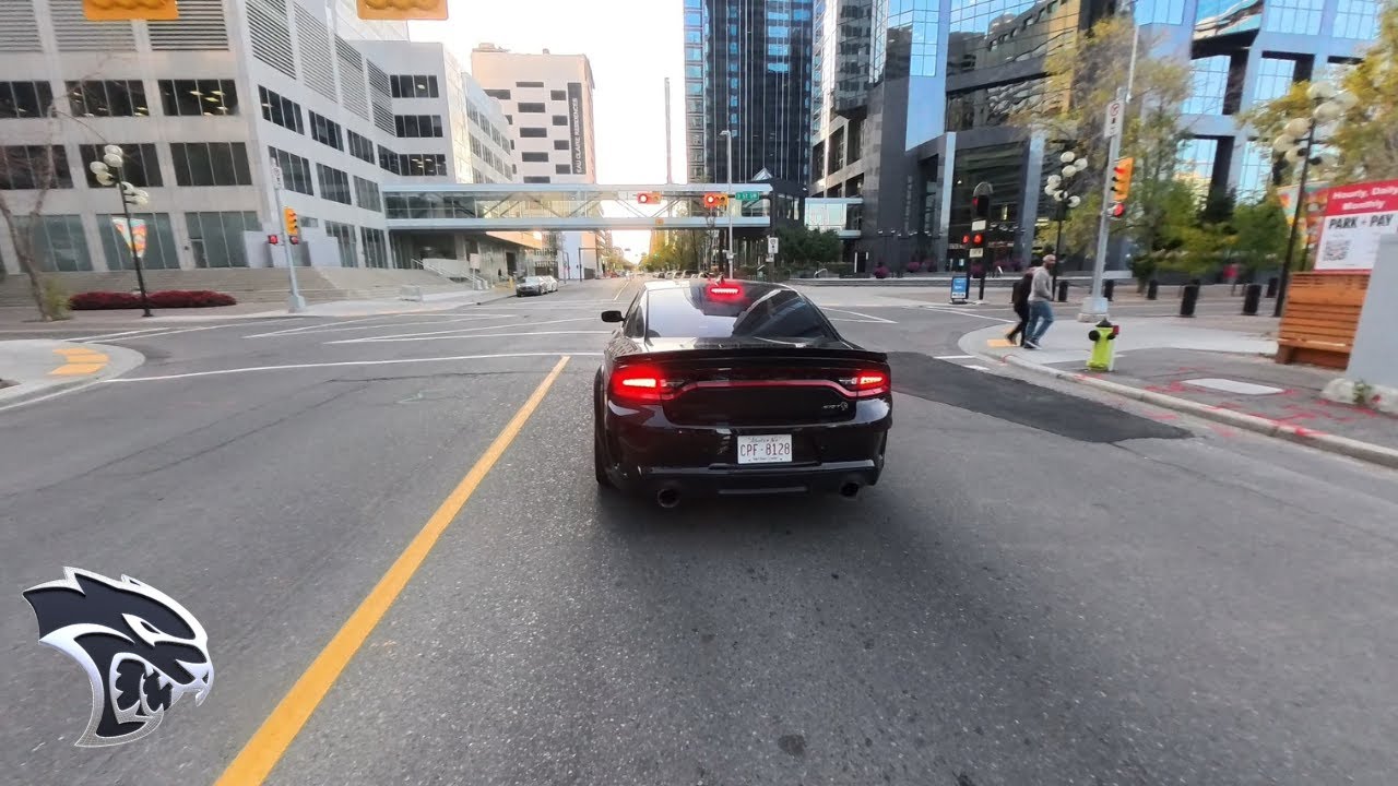 Listen to This 717HP Hellcat Echo Through Downtown - YouTube