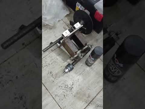 Homemade lathe/torna yapımı