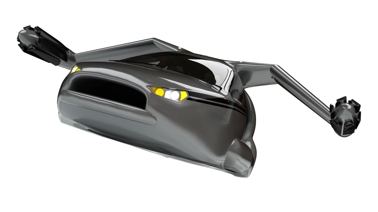 FLYING CAR Terrafugia TF-X - YouTube