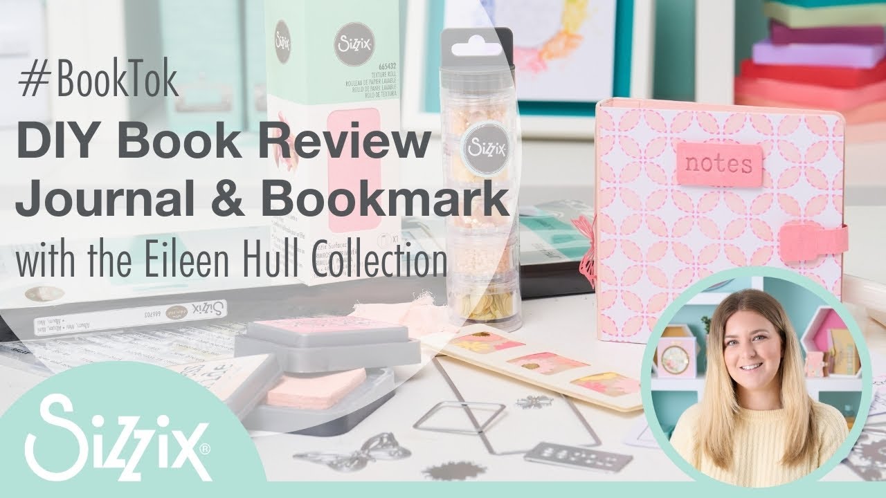 #Booktok DIY Book Review Journal and Bookmark - YouTube