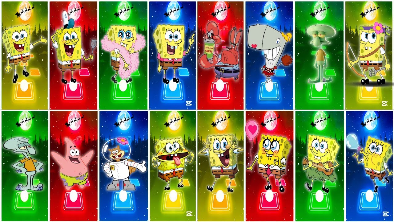 Super Mega - Mix: Spongebob Exe 🆚 Mr Krabs Exe 🆚 Squidward Exe 🆚 Sandy ...