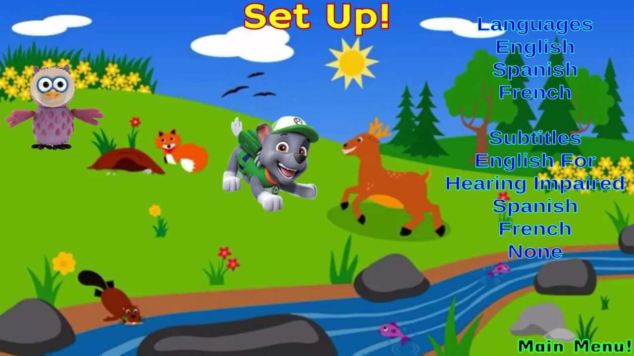 Baby Einstein World Animals Dvd Menu