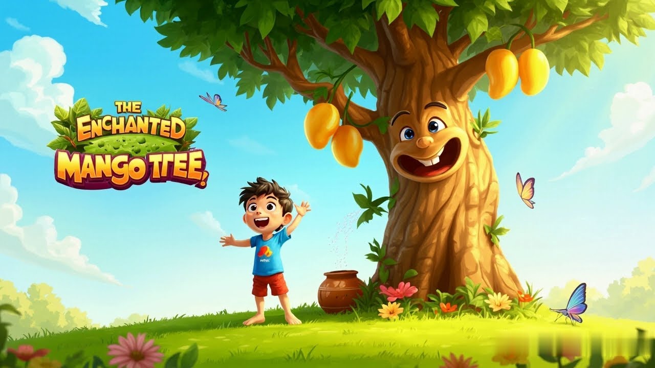 The Talking Mango 🥭🌳Tree & Ravi 🏃‍♂️.. ️/ story for kids entertainment ...