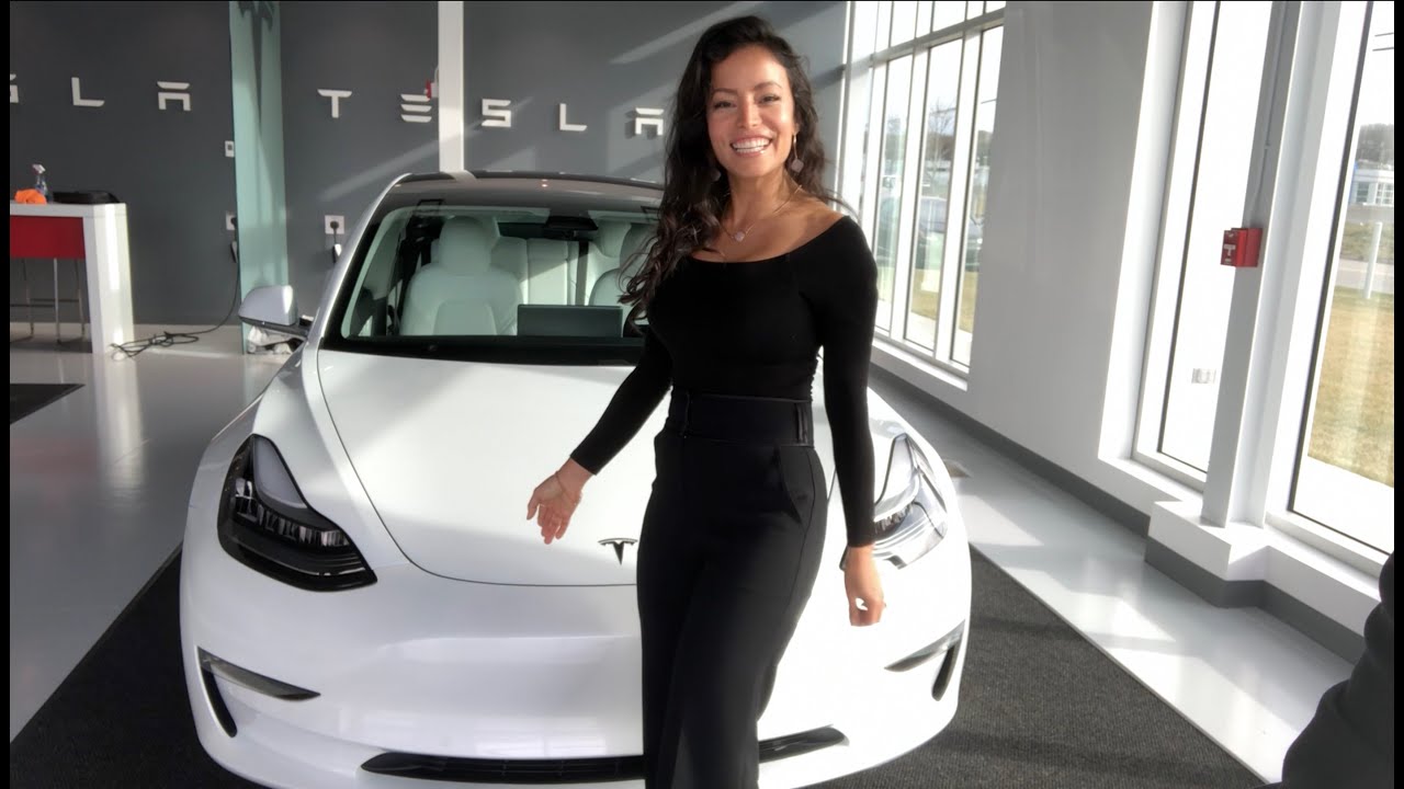 TESLA MODEL3 DELIVERY Dream Day aka Delivery Day - YouTube