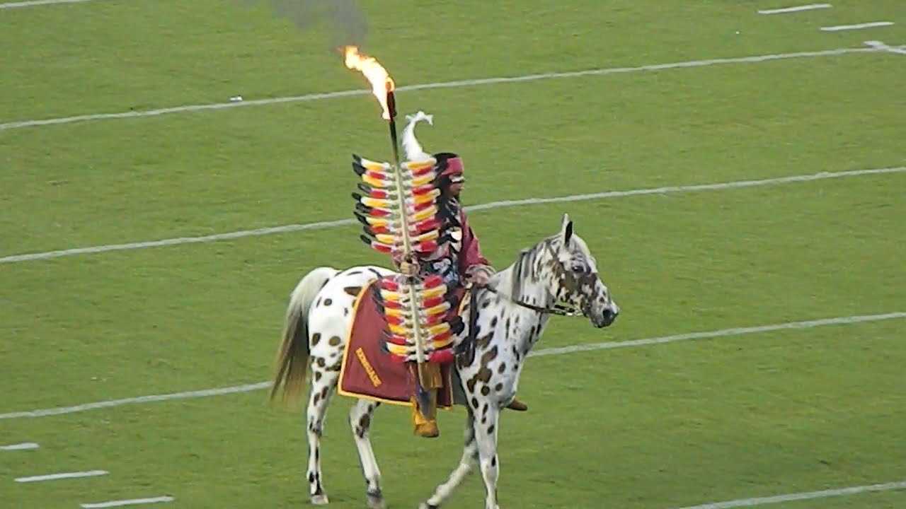 Chief Osceola and Renegade | Seminoles Entrance - Planting the Spear 9 ...