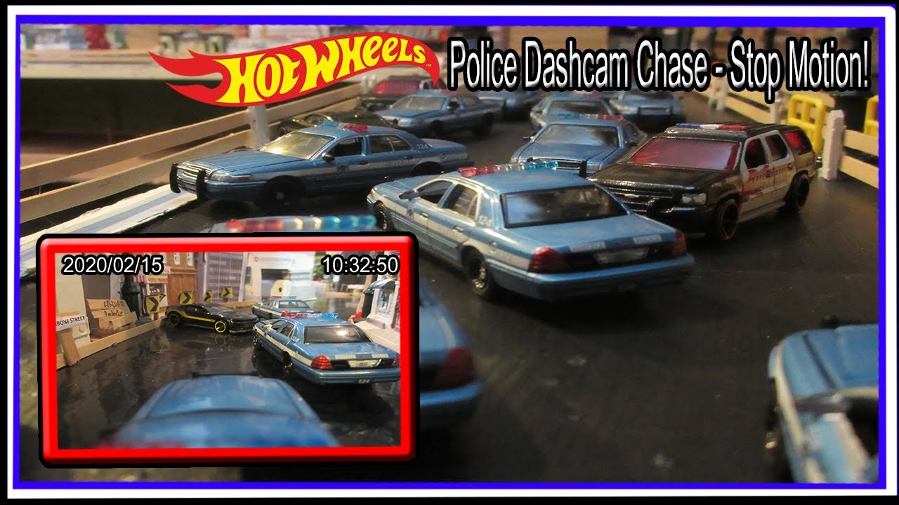 Dashcam - Seattle Police Chase - Stop Motion - Hot wheels - YouTube