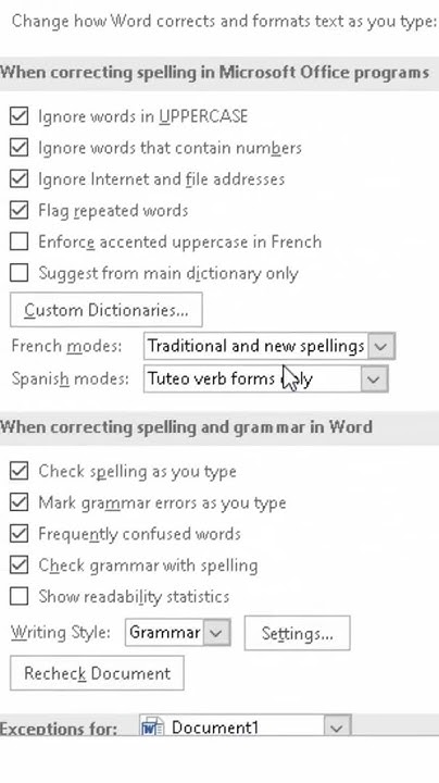 How do I remove red lines in Microsoft Word documents? - YouTube