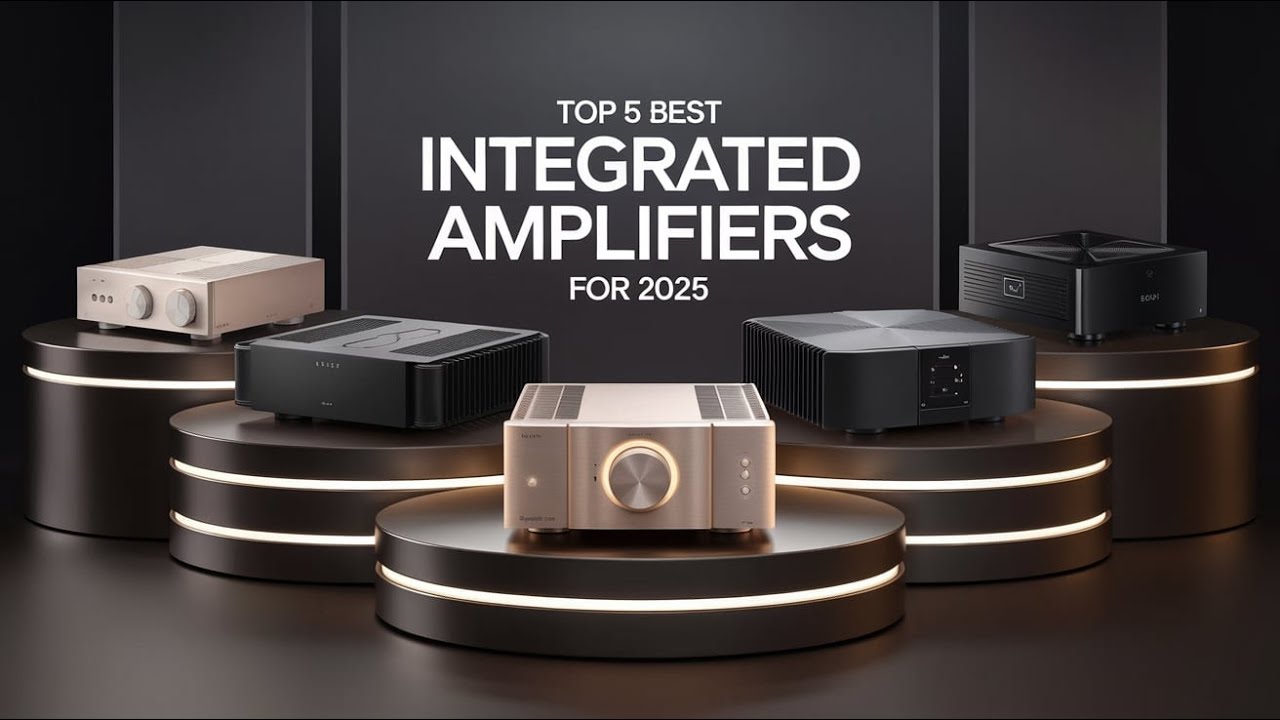 Top 5 Best Integrated Amplifiers for 2025 - Best Stereo Amplifiers ...