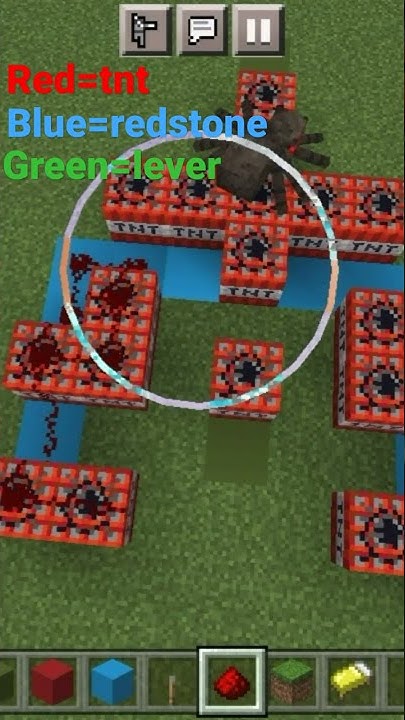 Minecraft Tnt Heart Trick Shorts Youtube